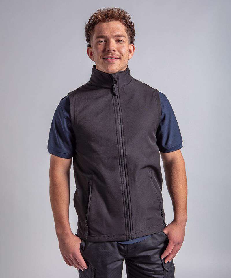 Pro 2-layer softshell gilet | RX550 | Workwear Ireland